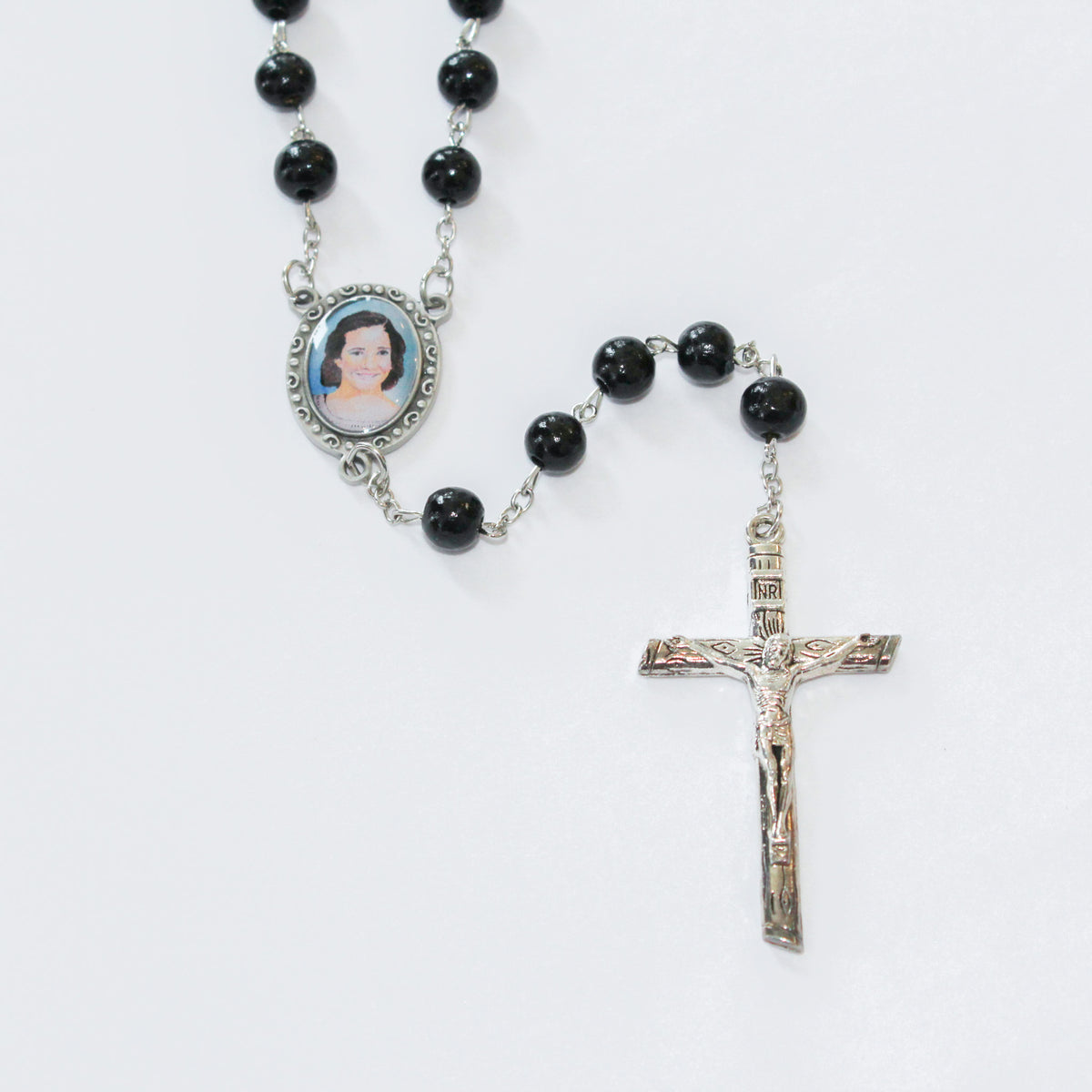 Charlene Richard Rosary-Wood Beads-XT205 — Acadian Religious