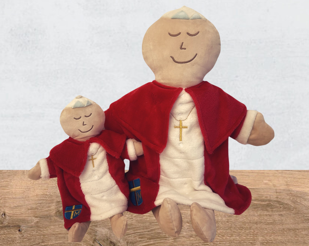 Hugs from Heaven - St. John Paul II plush doll — Acadian Religious